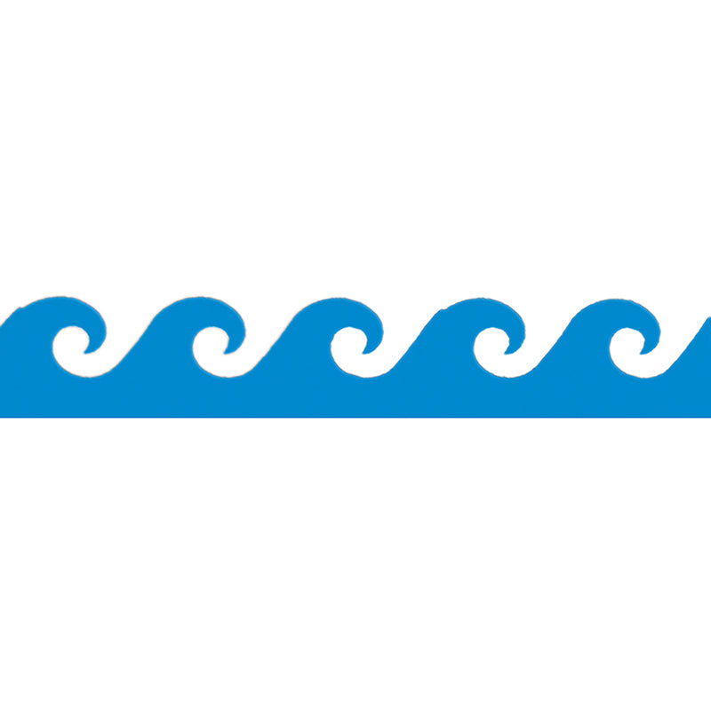 EK Success 2x1" Tidal Waves Edge Punch – American Crafts
