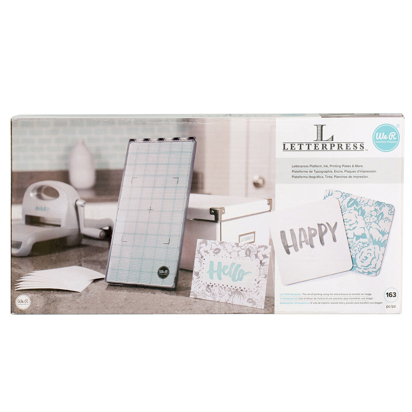 We R Makers Letterpress Starter Kit – American Crafts