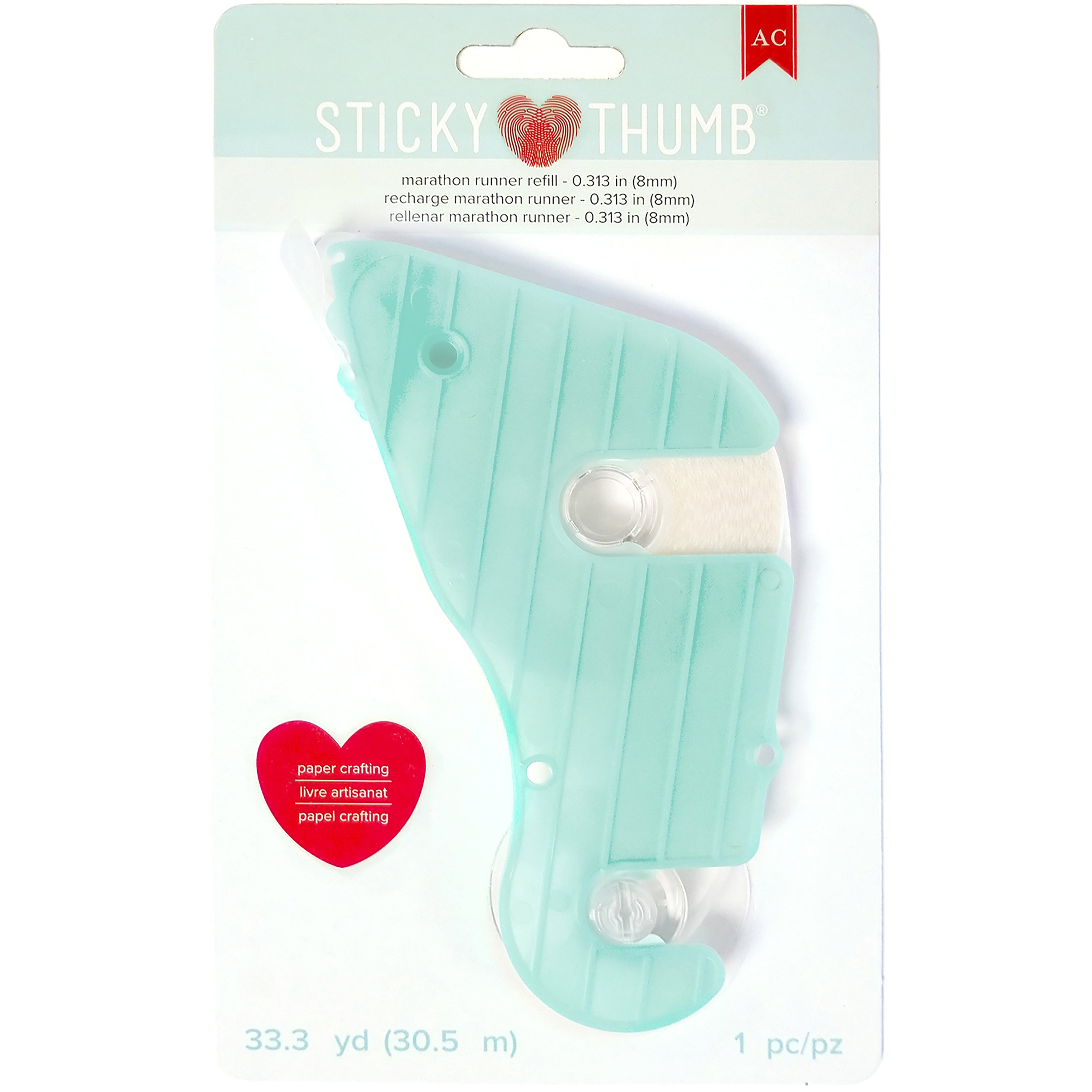 American Crafts Sticky Thumb 100 ft Marathon Adhesive Runner