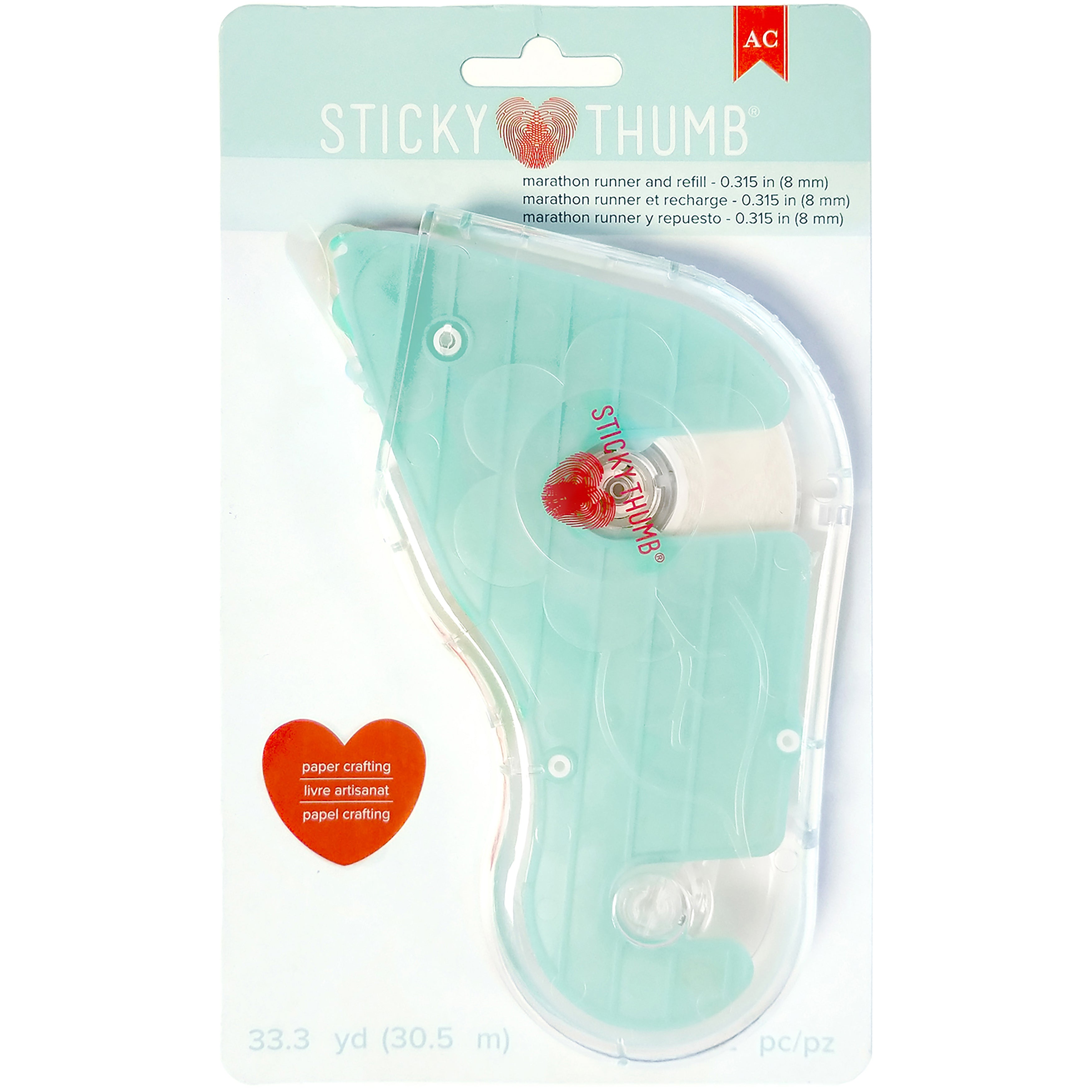 American Crafts Sticky Thumb 100 ft Marathon Adhesive Runner