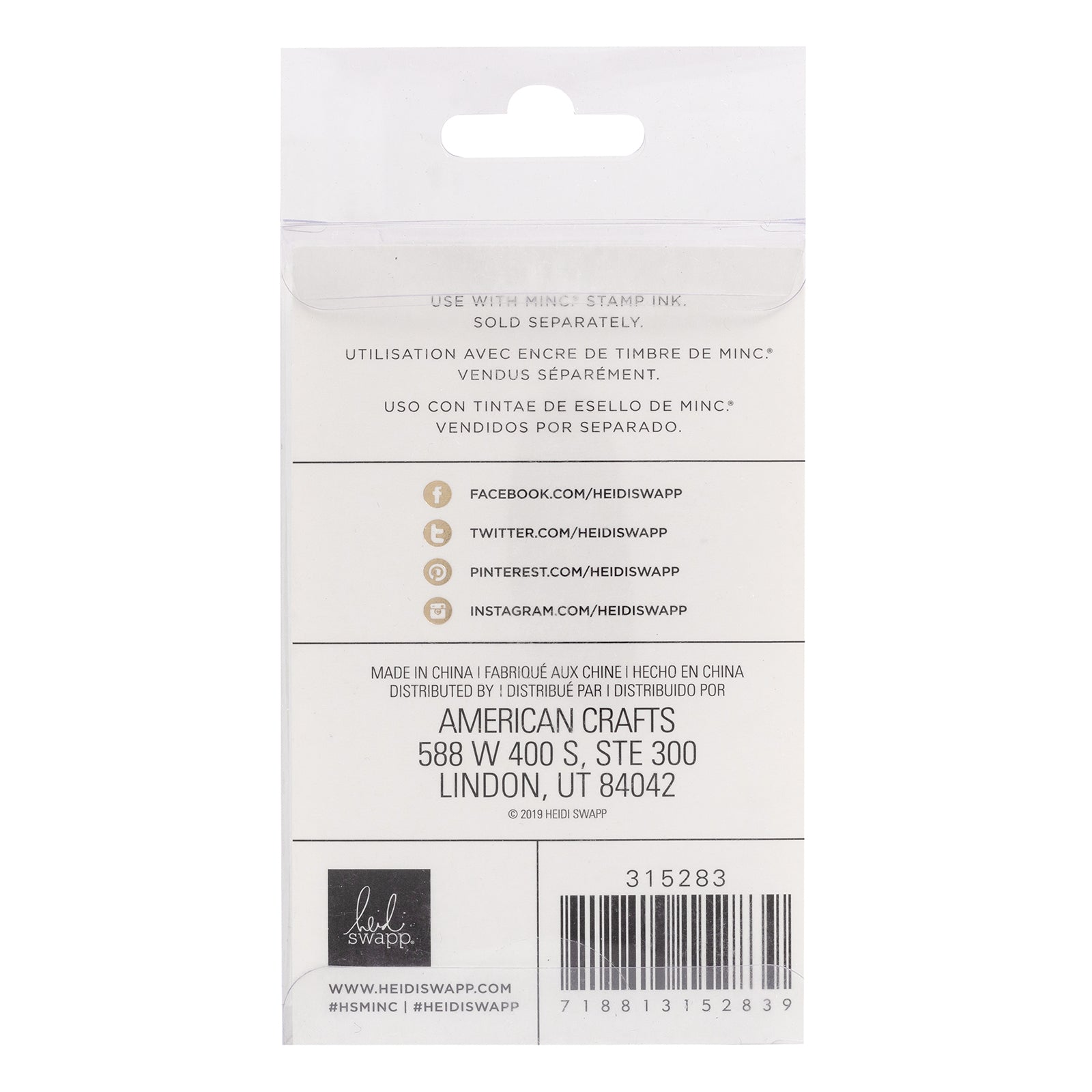 Heidi Swapp Minc Toner Stamp Pad – American Crafts