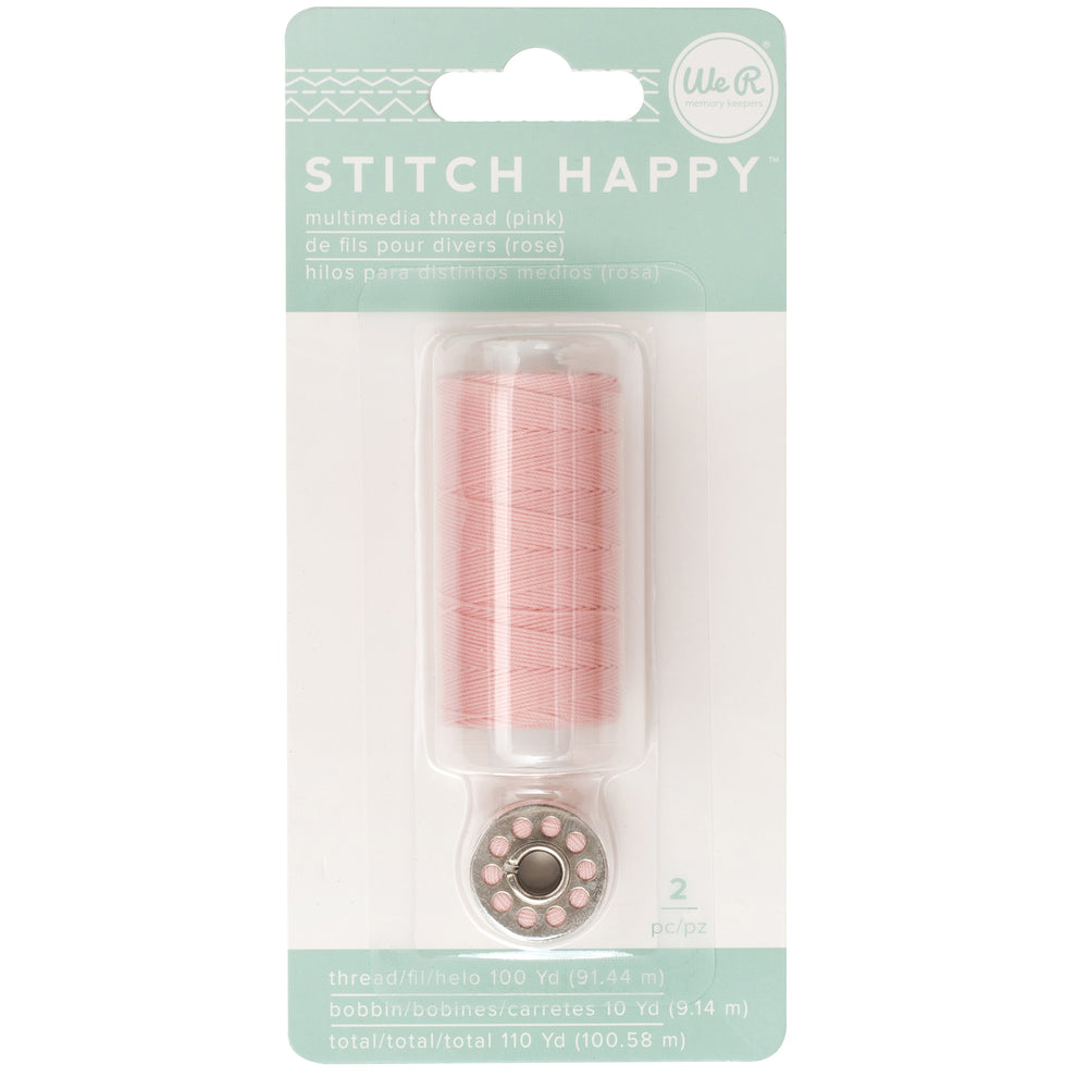 We R Stitch Happy Thread with Bobbin – American Crafts
