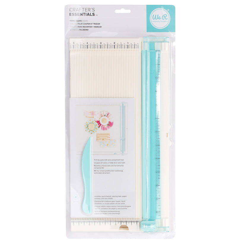 We R Makers Trim & Score Board with One Blade – American Crafts