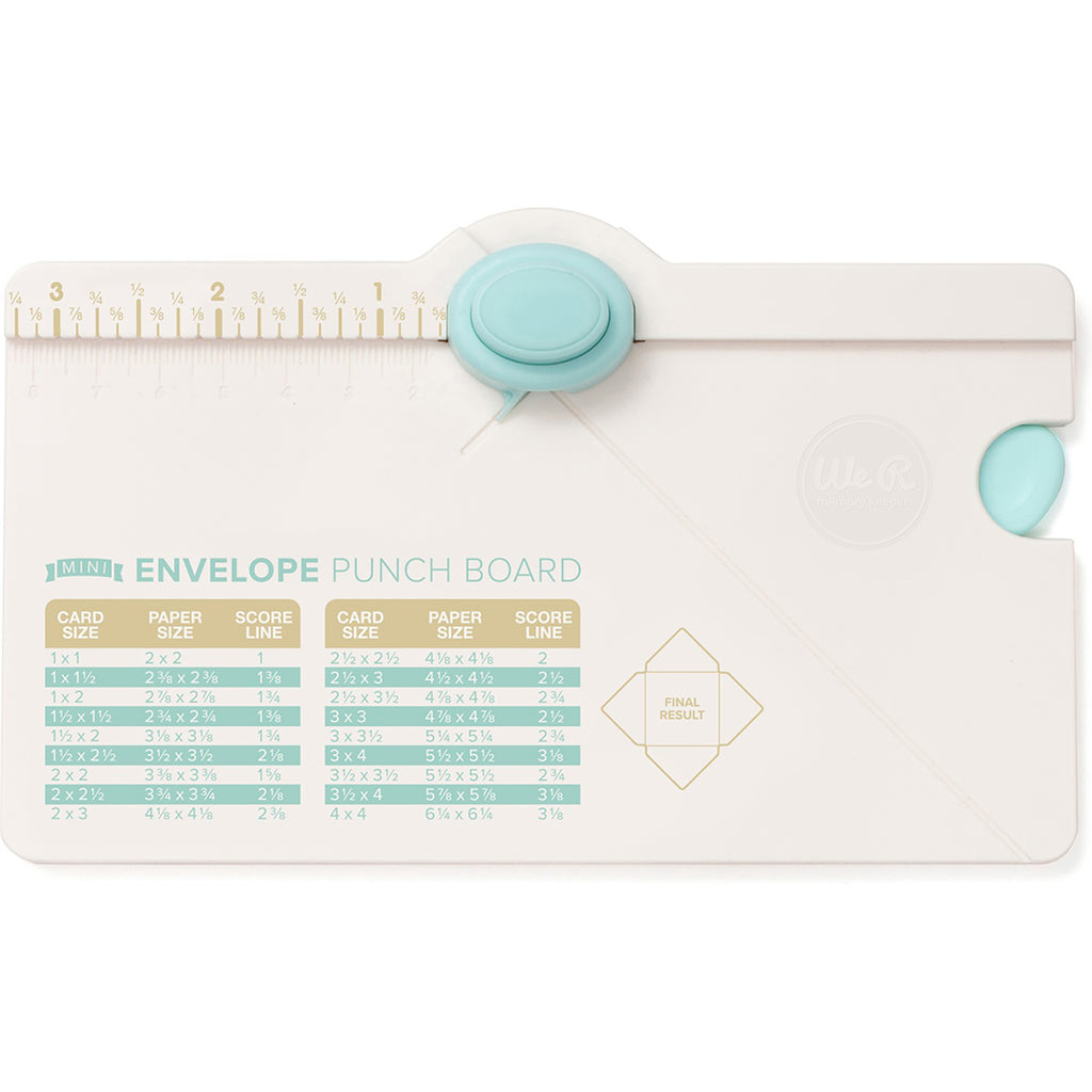 We R Makers Mini Envelope Punch Board – American Crafts