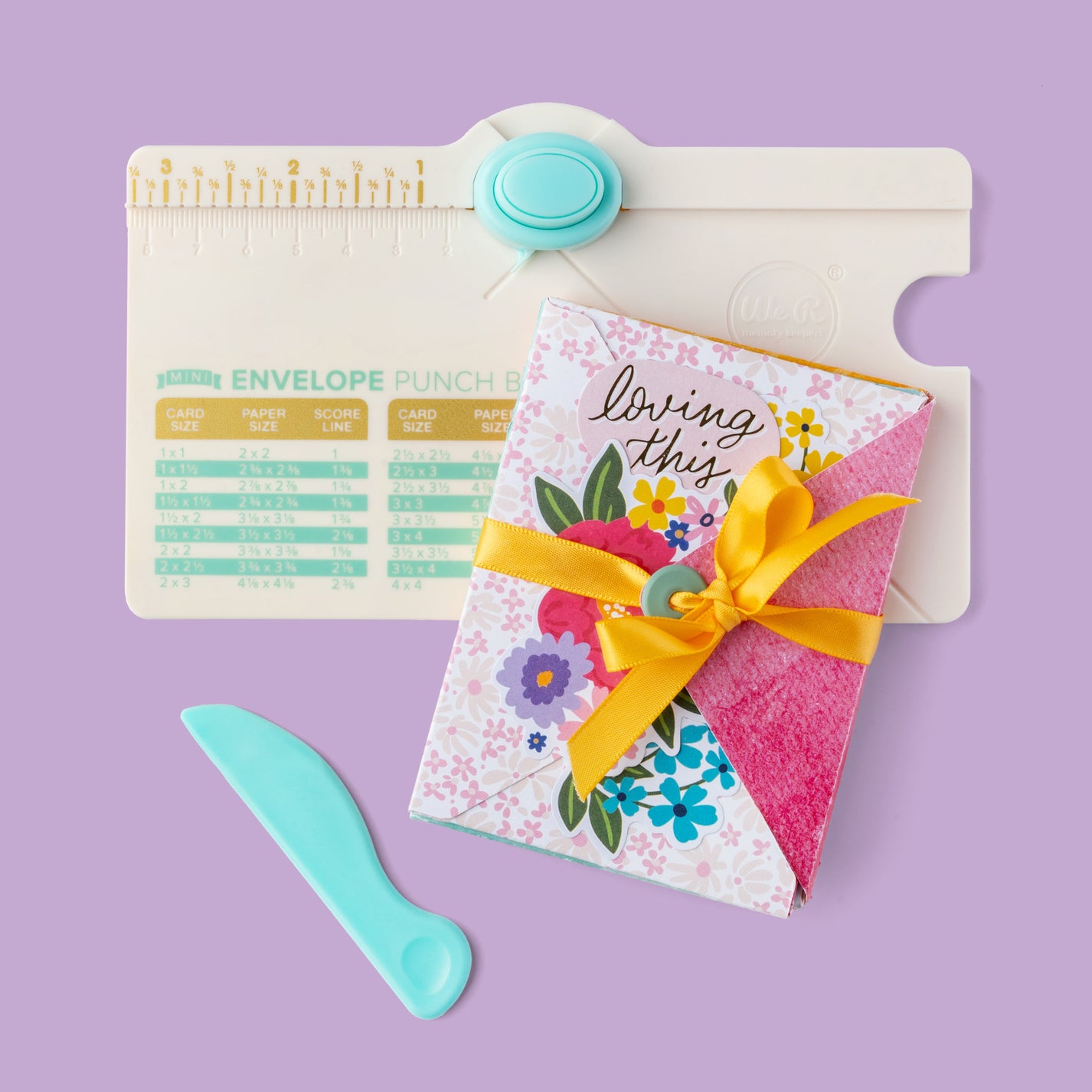 We R Makers Mini Envelope Punch Board – American Crafts
