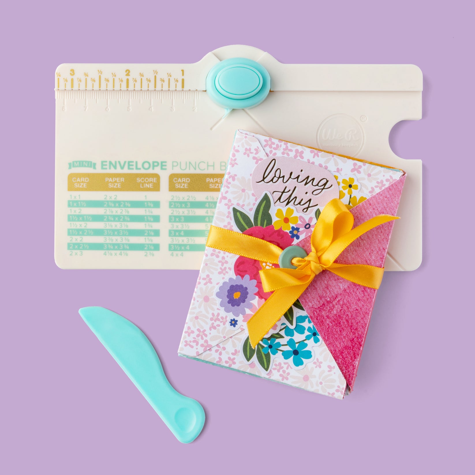 We R Makers Mini Envelope Punch Board – American Crafts