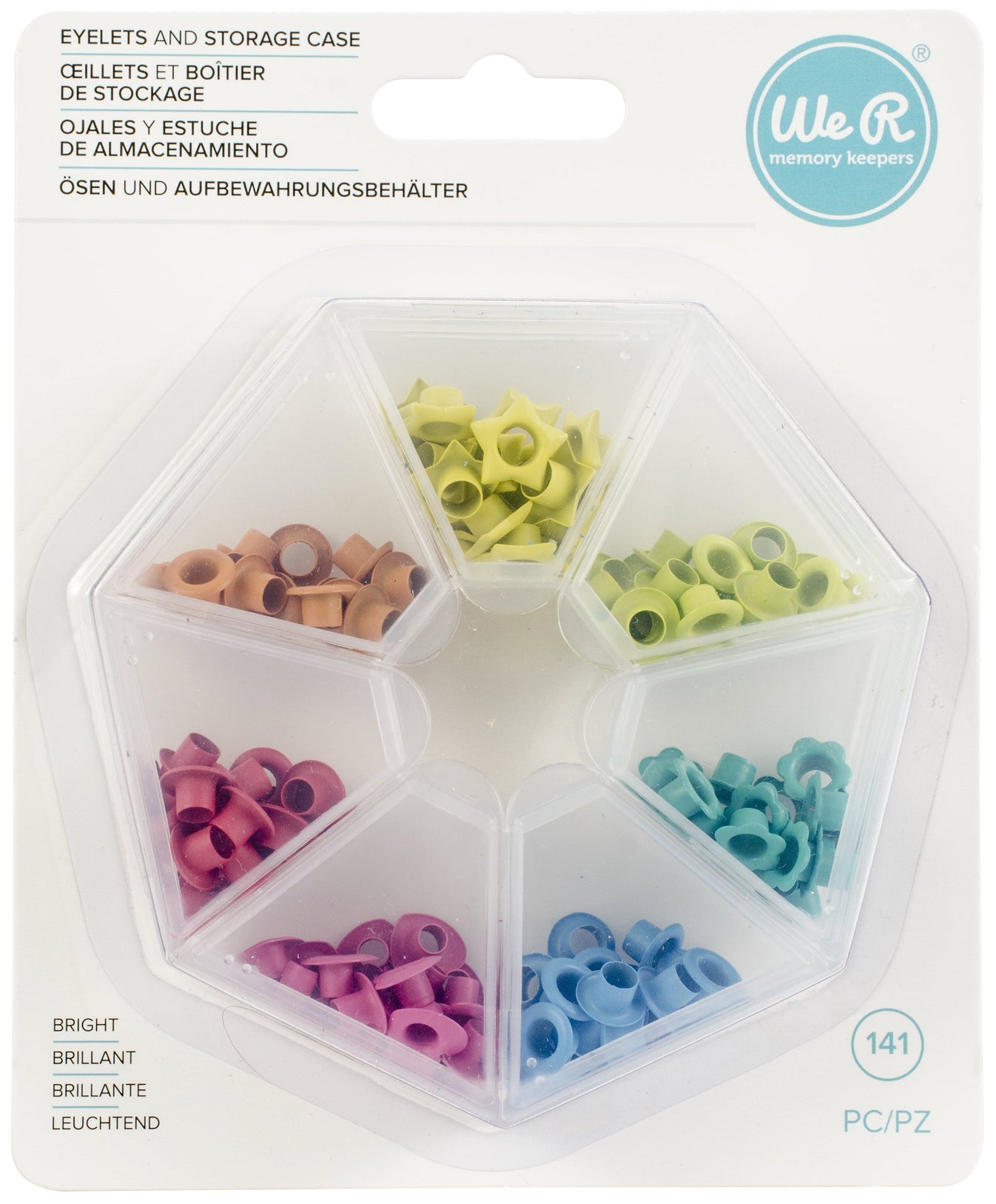 We R Eyelets - 140 pack with Storage Case, Available in Multiple Style ...