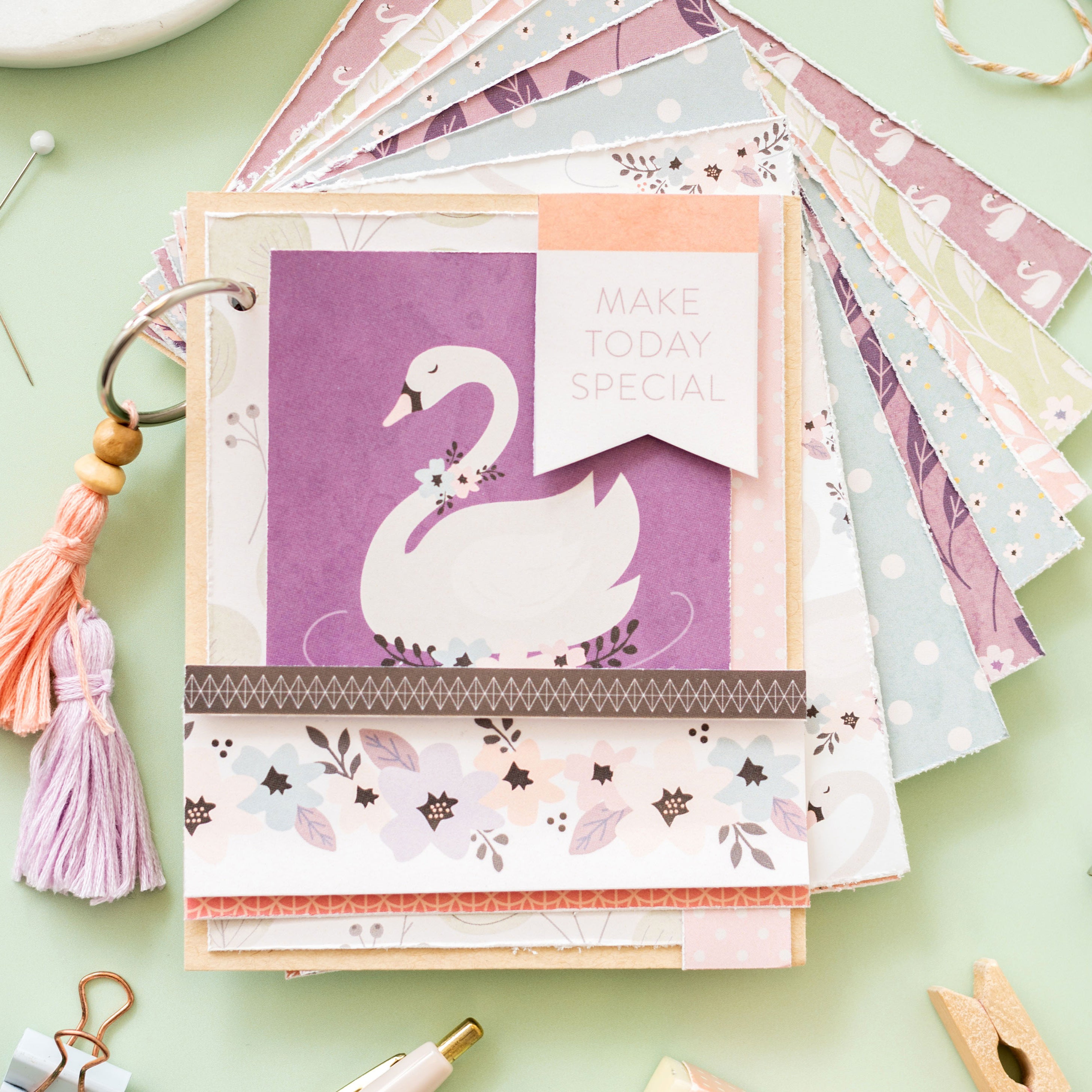 DCWV Double-Sided 12x12" Cardstock Stack - Subtle & Sophisticated, wit ...