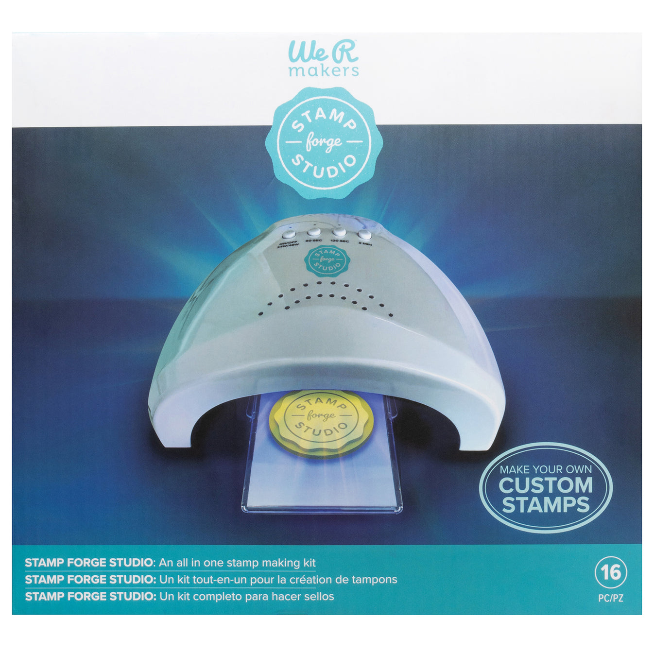 We R Makers Stamp Forge All In One Custom Stamp Making Kit – American ...