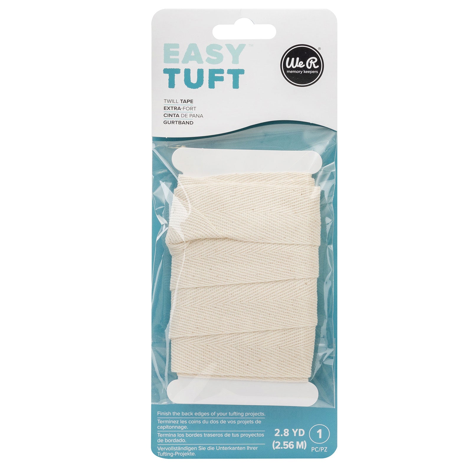 We R Makers Easy Tuft Twill Tape 2.8yd – American Crafts