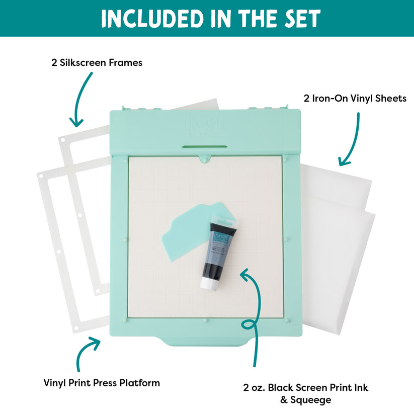 We R Makers All-In-One Vinyl Print Press Kit – American Crafts