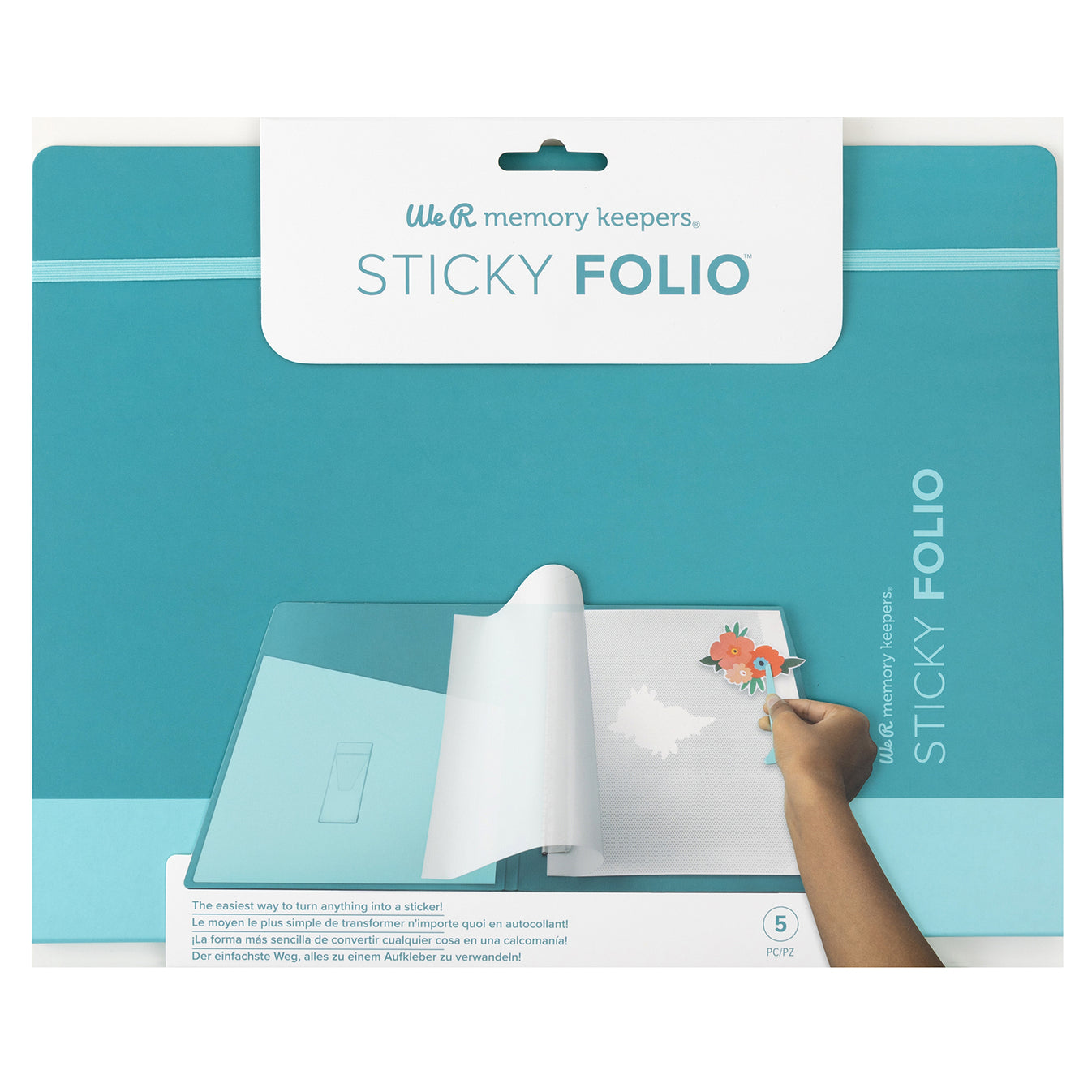 We R Makers Make Your Own Stickers Sticky Folio – American Crafts