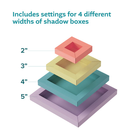 We R Makers Shadow Box Punch Board – American Crafts
