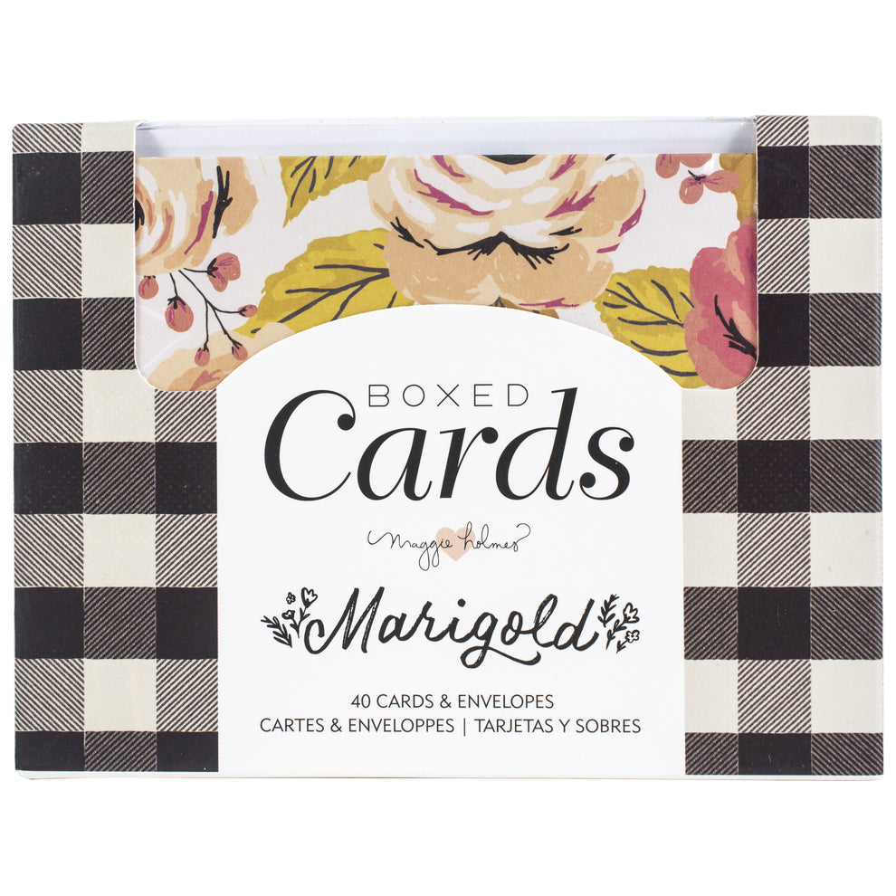 Crate Paper A2 Cards with Envelopes - Maggie Holmes Marigold, 40 pack ...