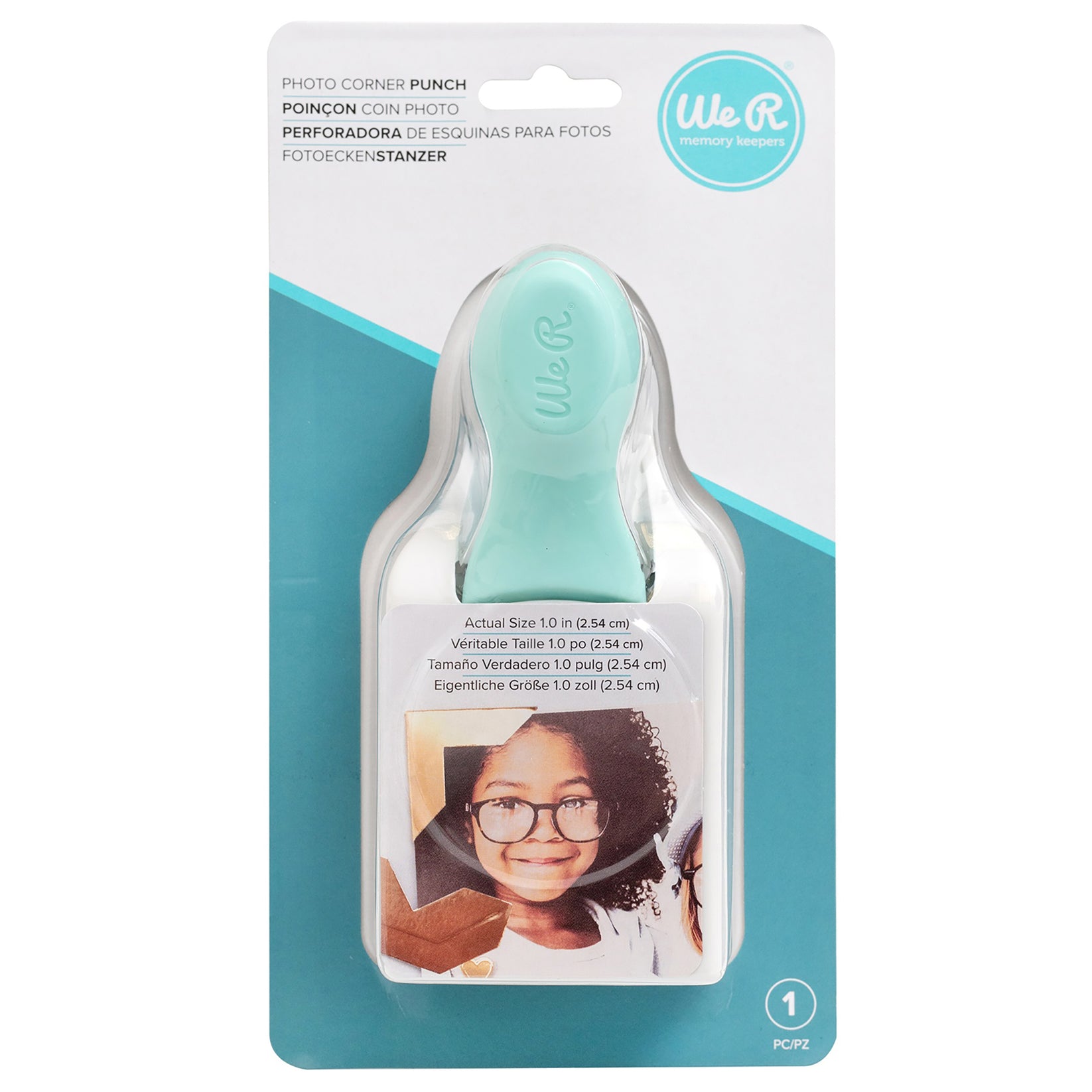 We R Makers 1" Photo Corners Embossing Punch – American Crafts
