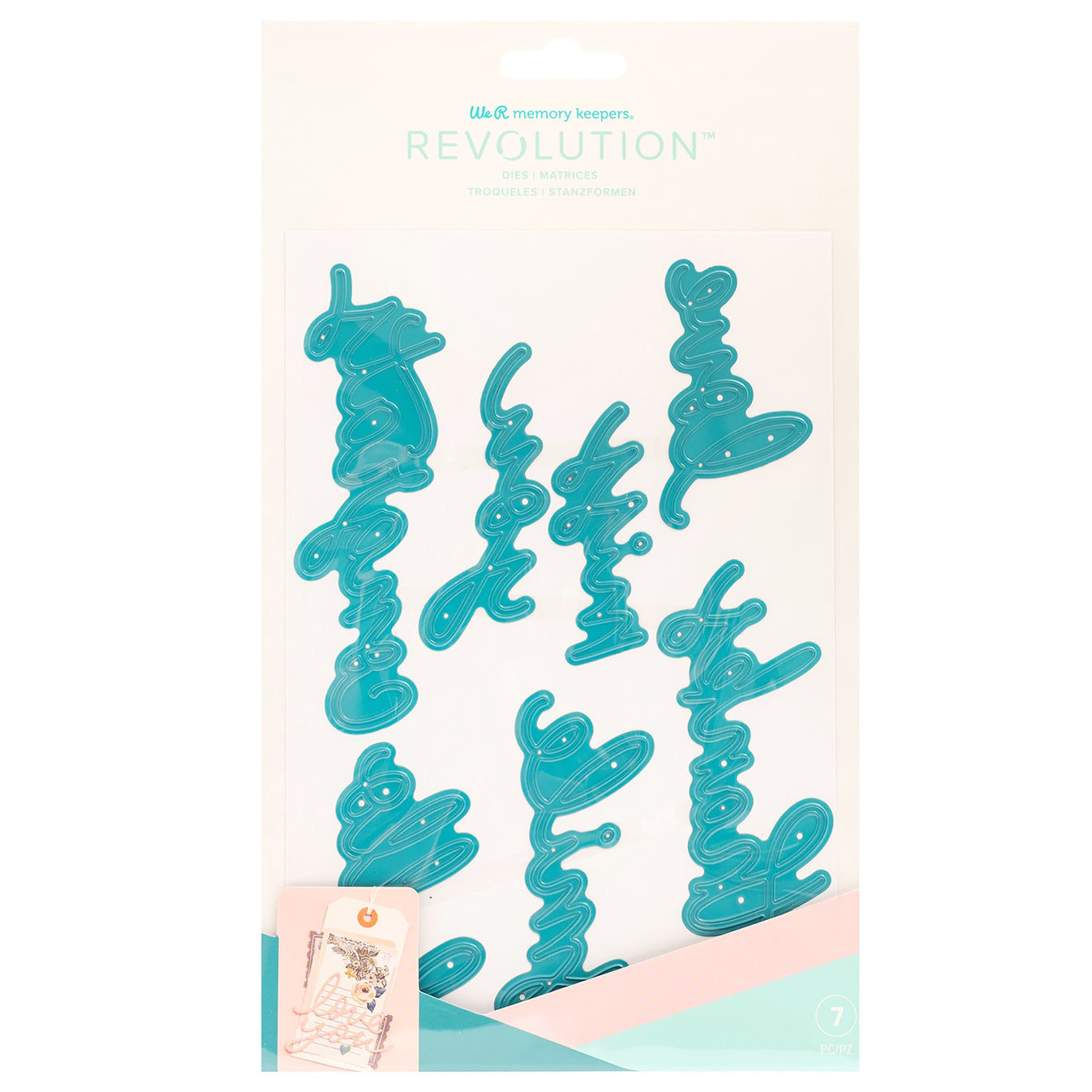 We R Makers Revolution Dies - Script Words – American Crafts