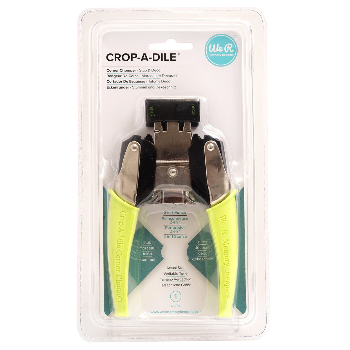 Crop-A-Dile Stub & Deco Retro Corner Chomper Tool – American Crafts