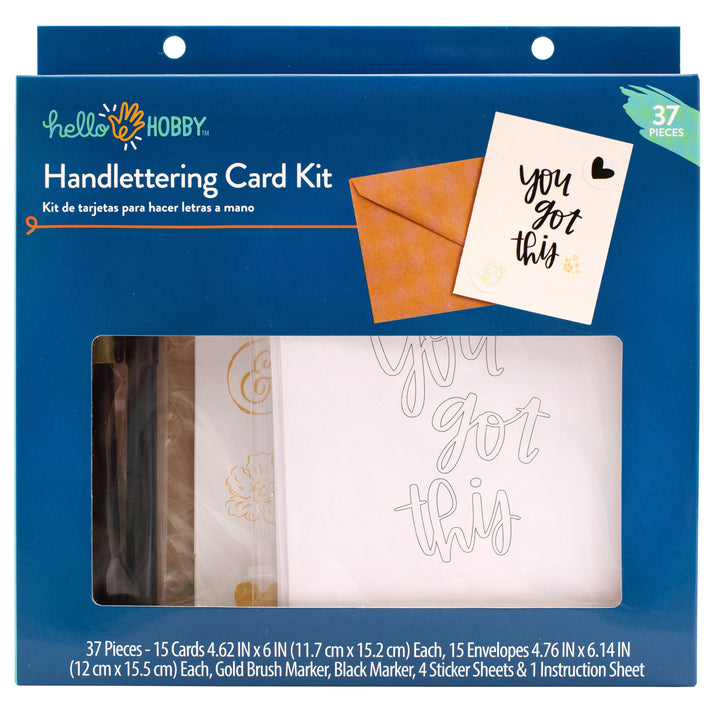 Hello Hobby Handlettering Kit – American Crafts