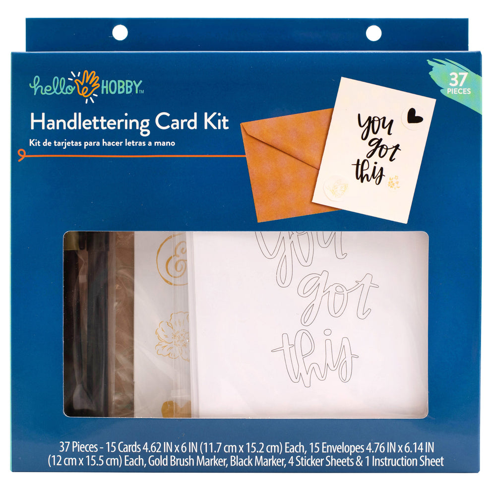 Hello Hobby Handlettering Kit – American Crafts