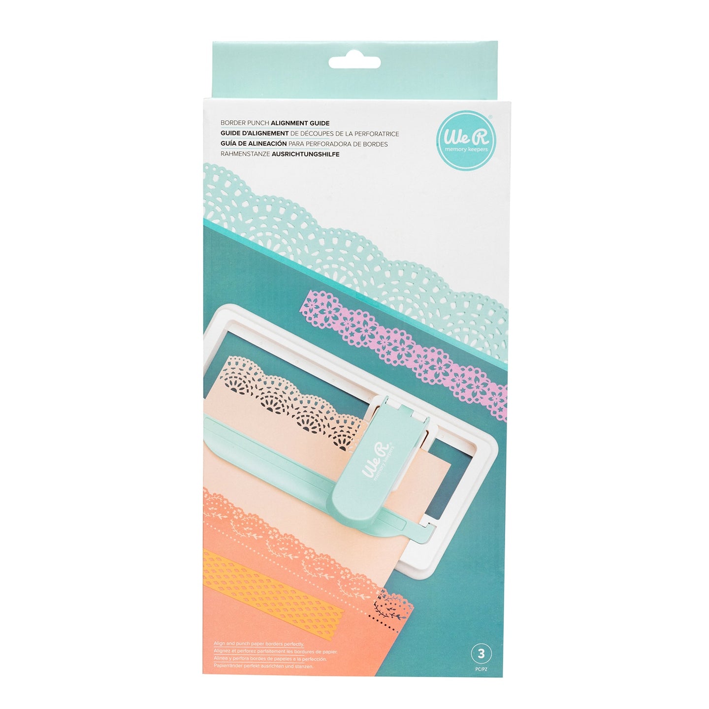 We R Makers Edge Alignment Guide with Mosaic Border Punch Cartridge ...