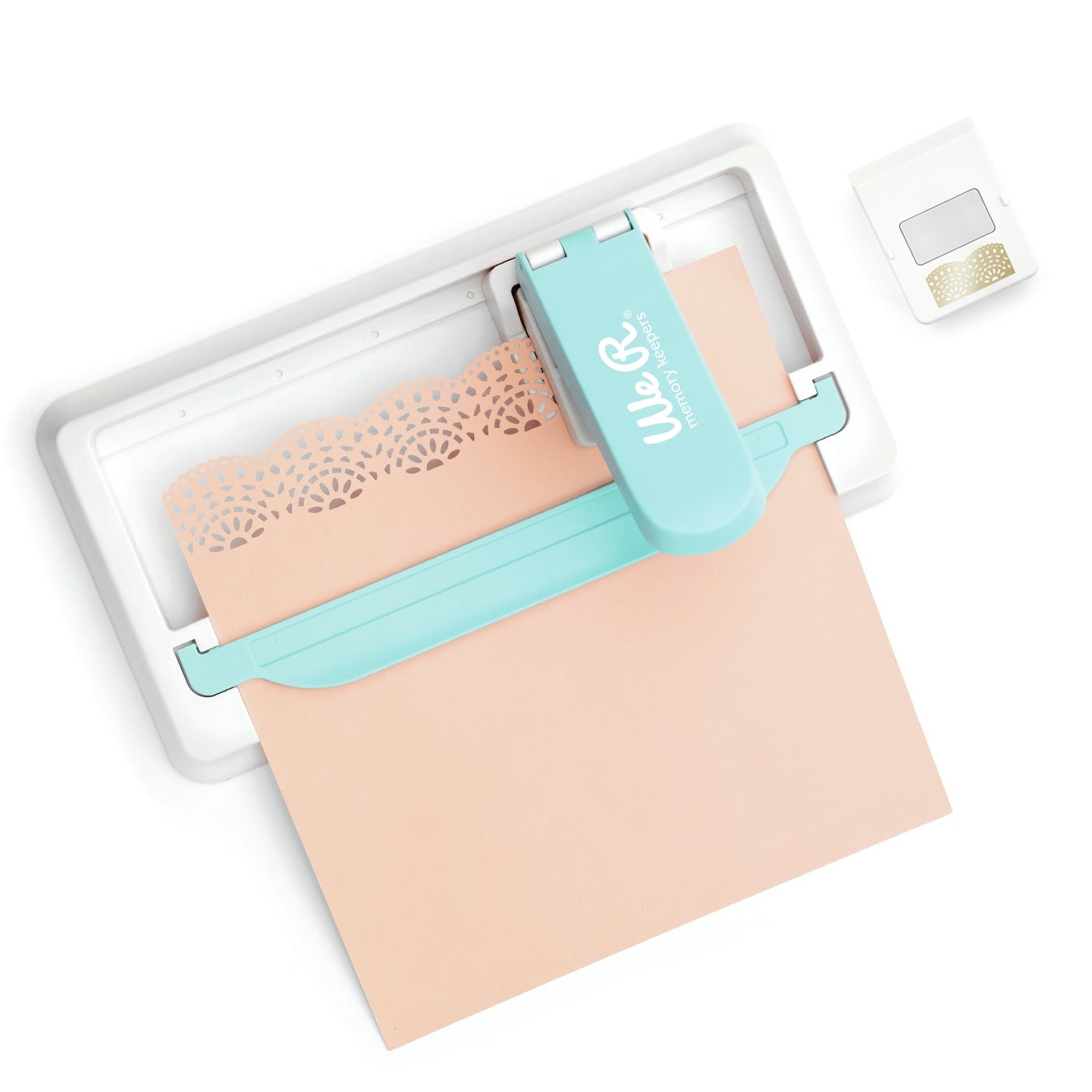 We R Makers Edge Alignment Guide with Mosaic Border Punch Cartridge ...