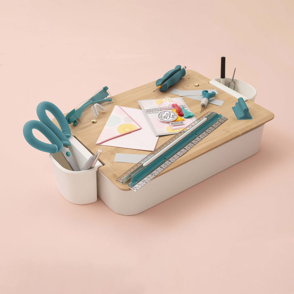 We R Comfort Craft Lap Desk with Crafter's Tool Kit – American Crafts