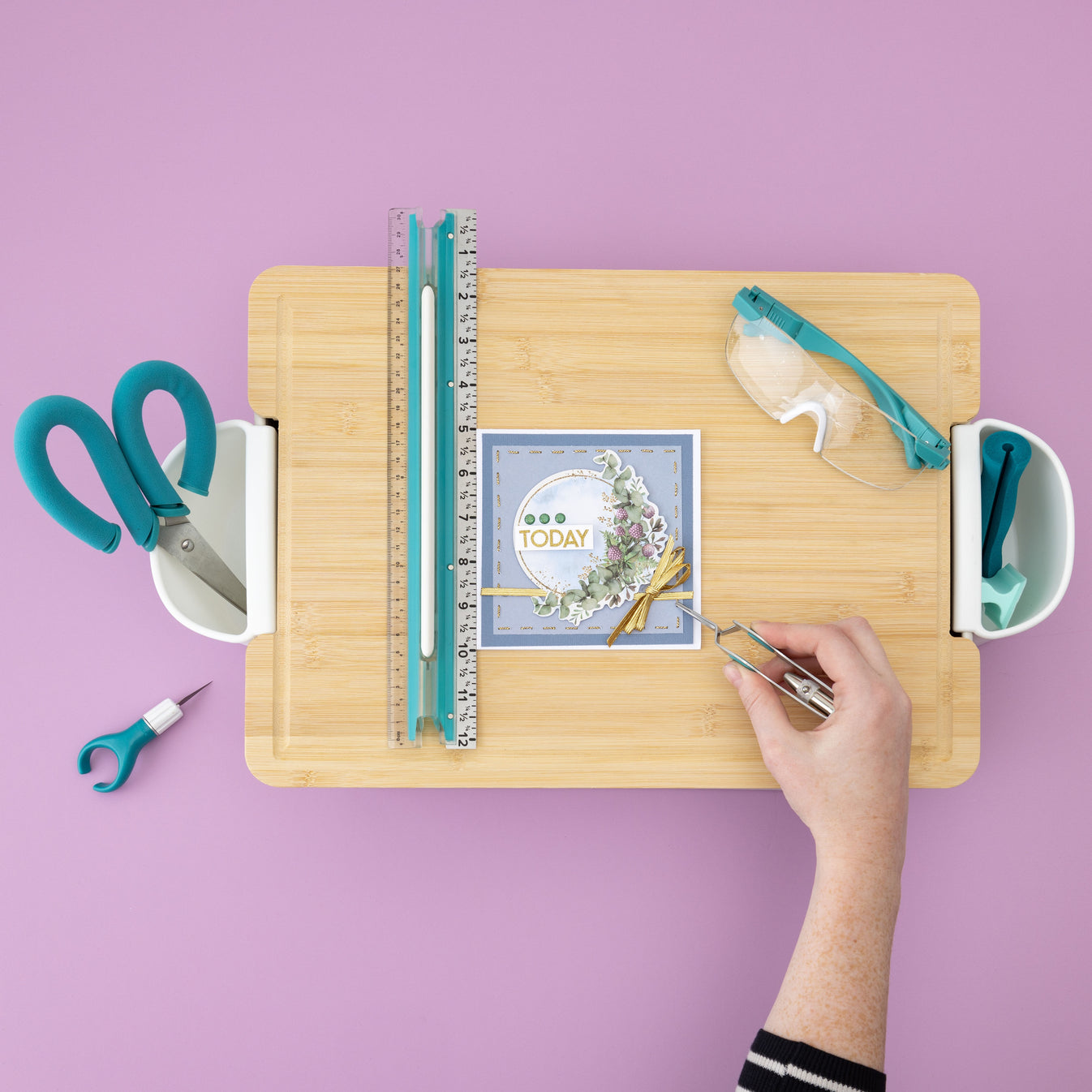 We R Comfort Craft Lap Desk with Crafter's Tool Kit – American Crafts