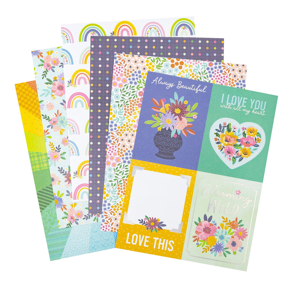 Paige Evans Blooming Wild 6x8" Paper Pad – American Crafts