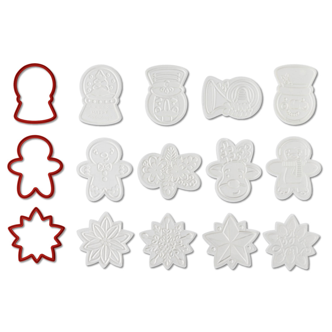 We R Christmas Themed Die & Stamp Shifters Sets – American Crafts