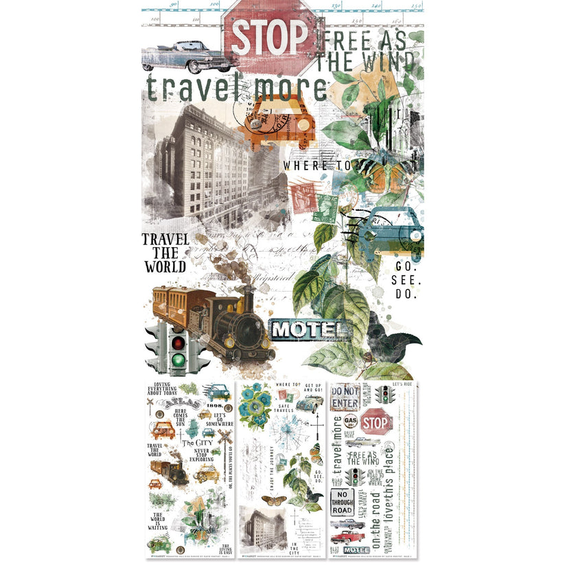 49 And Market Rub-On Transfer Set – American Crafts