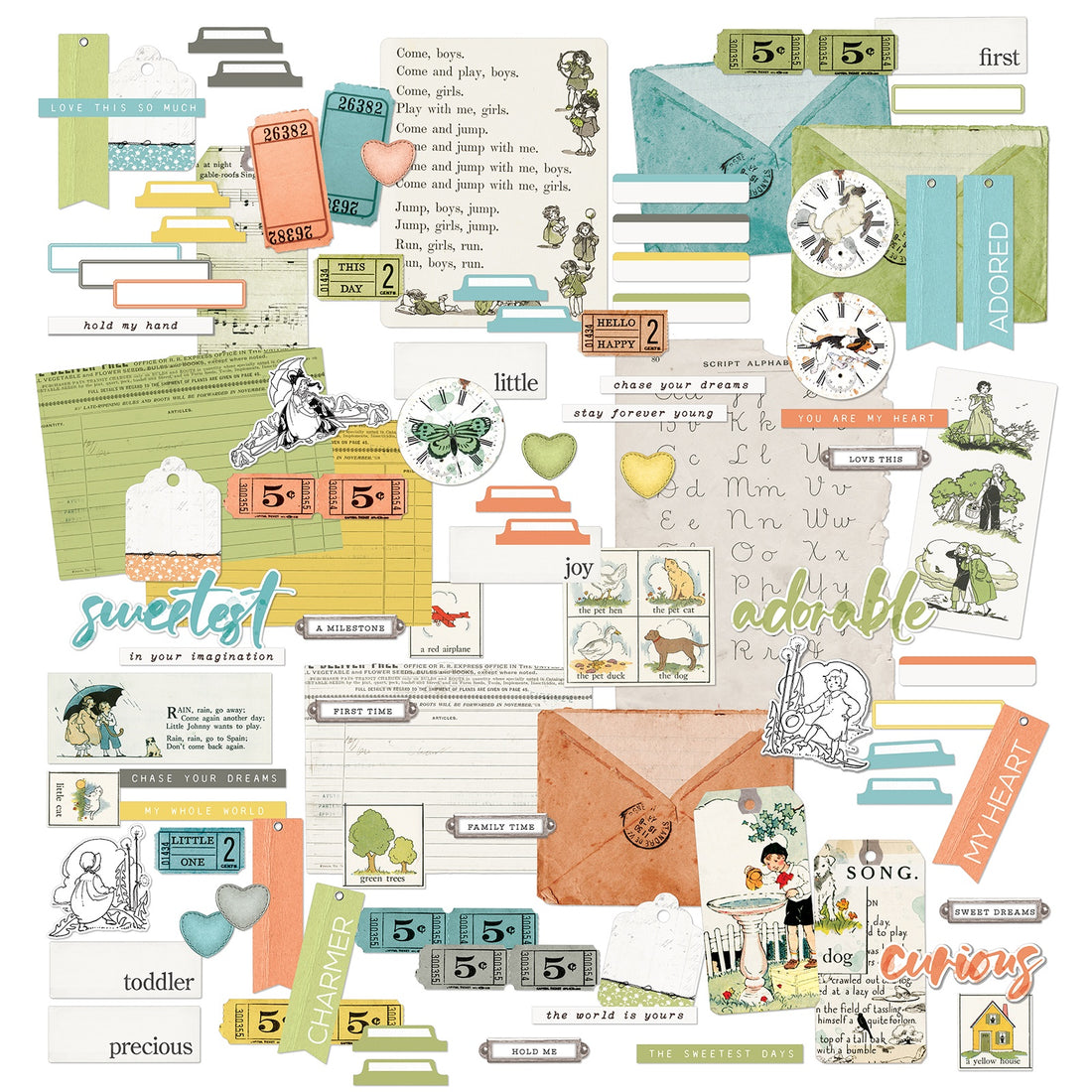 Ephemera Collection Packs from 49 and Market – American Crafts