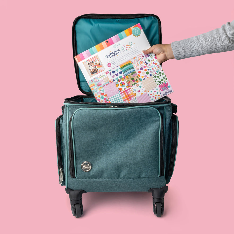 We R 360 Crafter's Rolling Craft Storage Bag – American Crafts