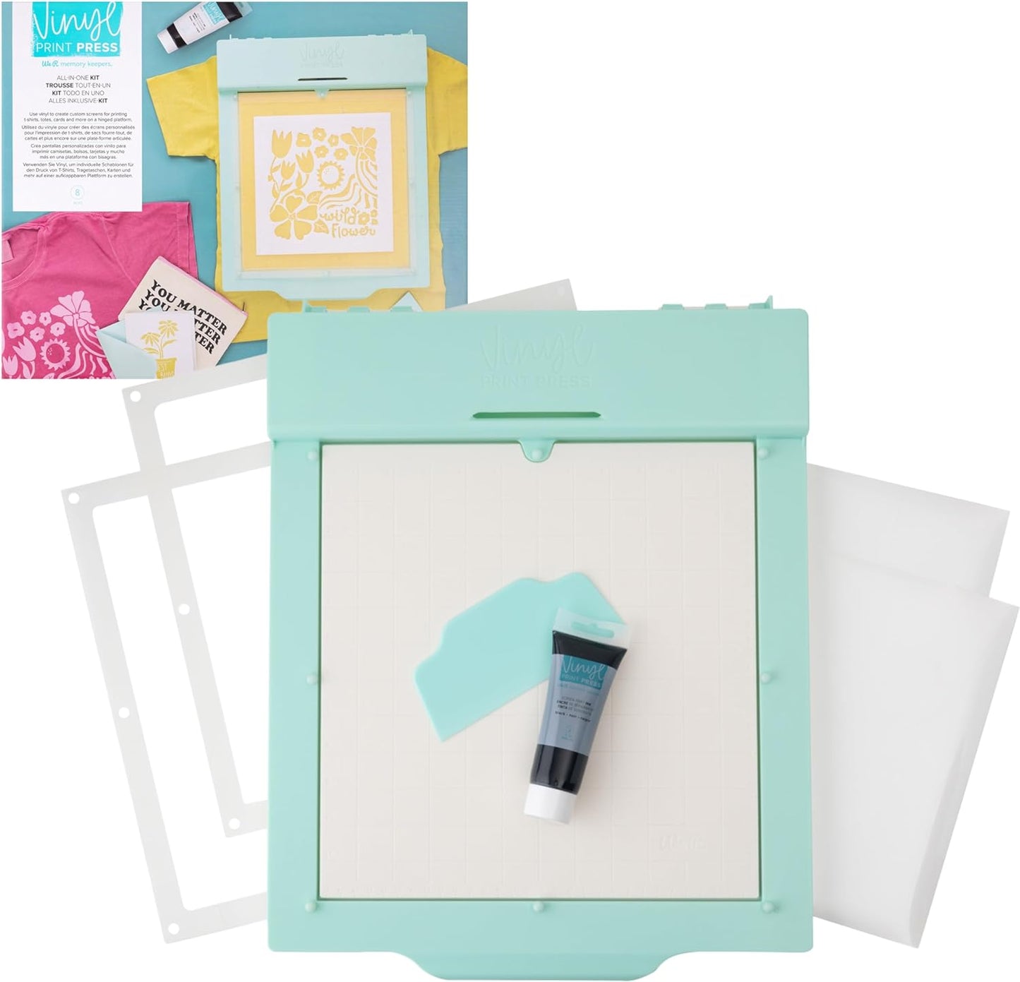 We R Makers All-In-One Vinyl Print Press Kit – American Crafts