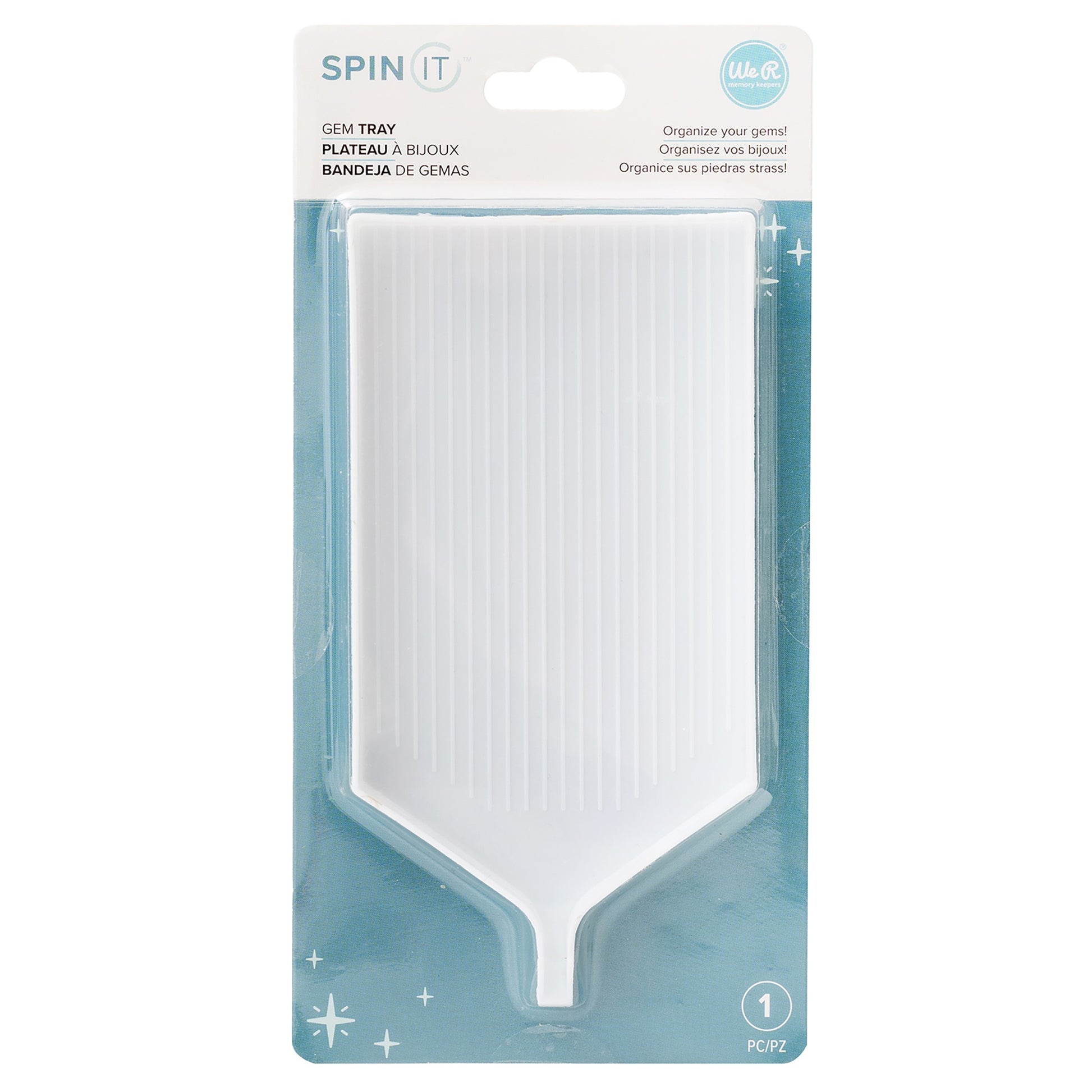 We R Spin It Gem Sorting Tray – American Crafts