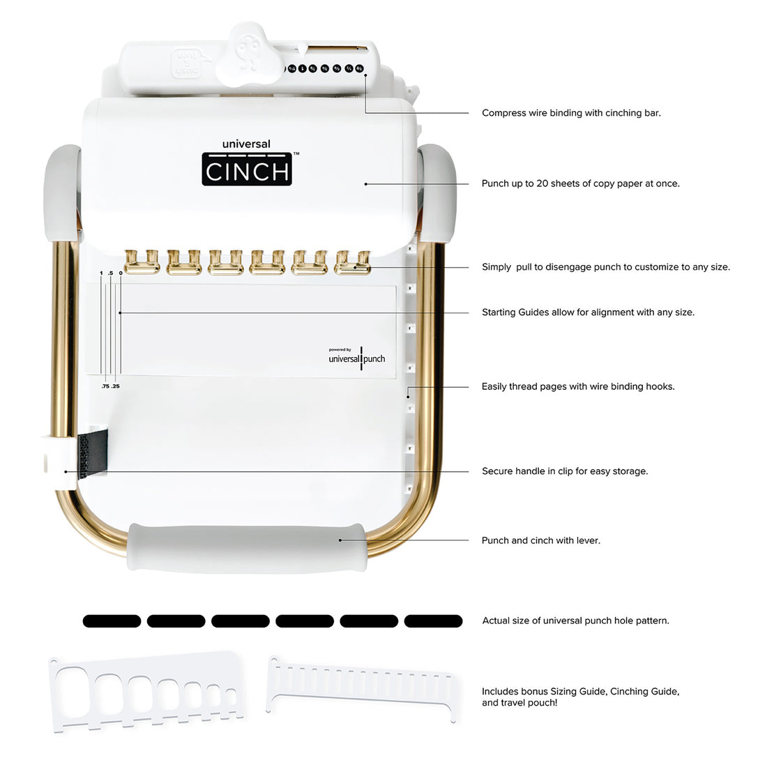 We R Makers Universal Cinch Book Binding Machine - NEW! – American Crafts
