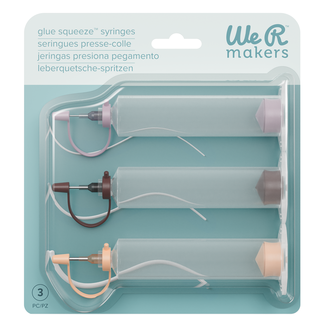 Refill Syringe Set for the We R Makers Glue Squeeze – American Crafts