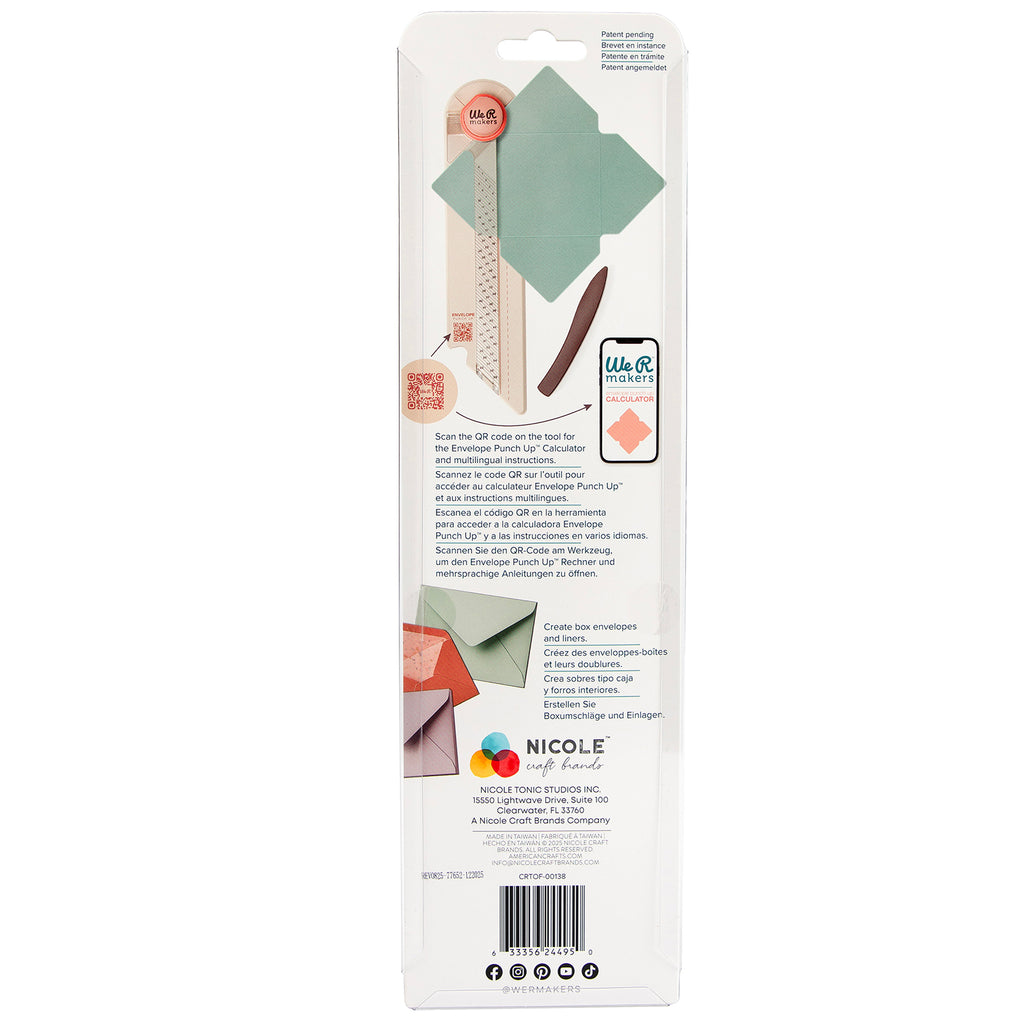 We R Makers Envelope Punch Up Tool for Custom Envelopes – American Crafts