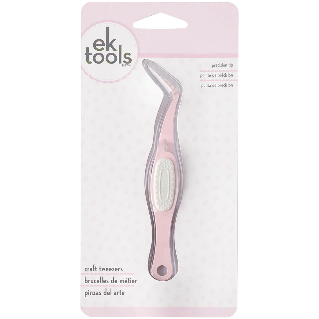 EK Tools Pink Precision Tip Craft Tweezers – American Crafts