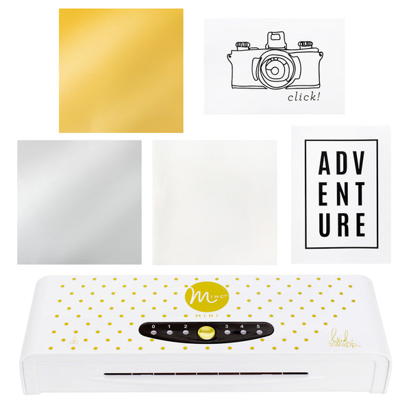 Heidi Swapp Minc 6 Inch Foil Applicator Machine Starter Kit - White an ...