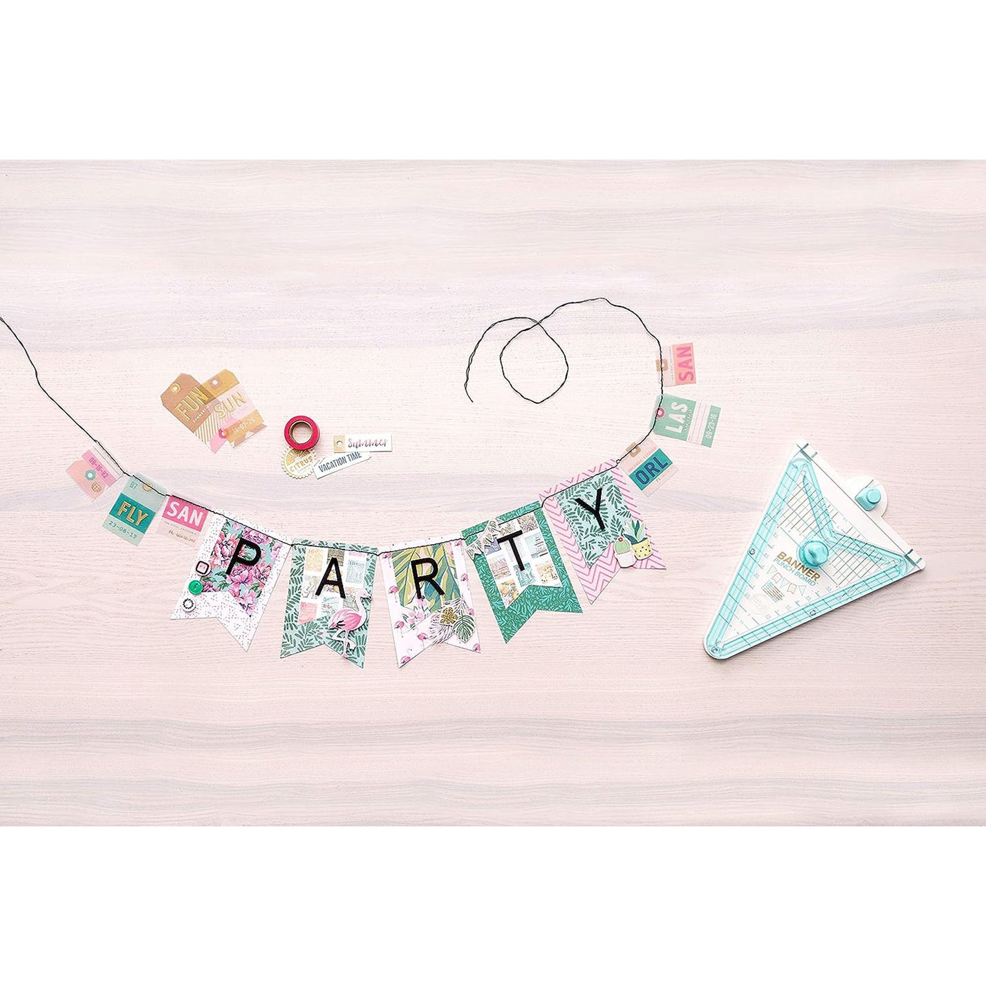 We R Makers Banner Punch Board – American Crafts
