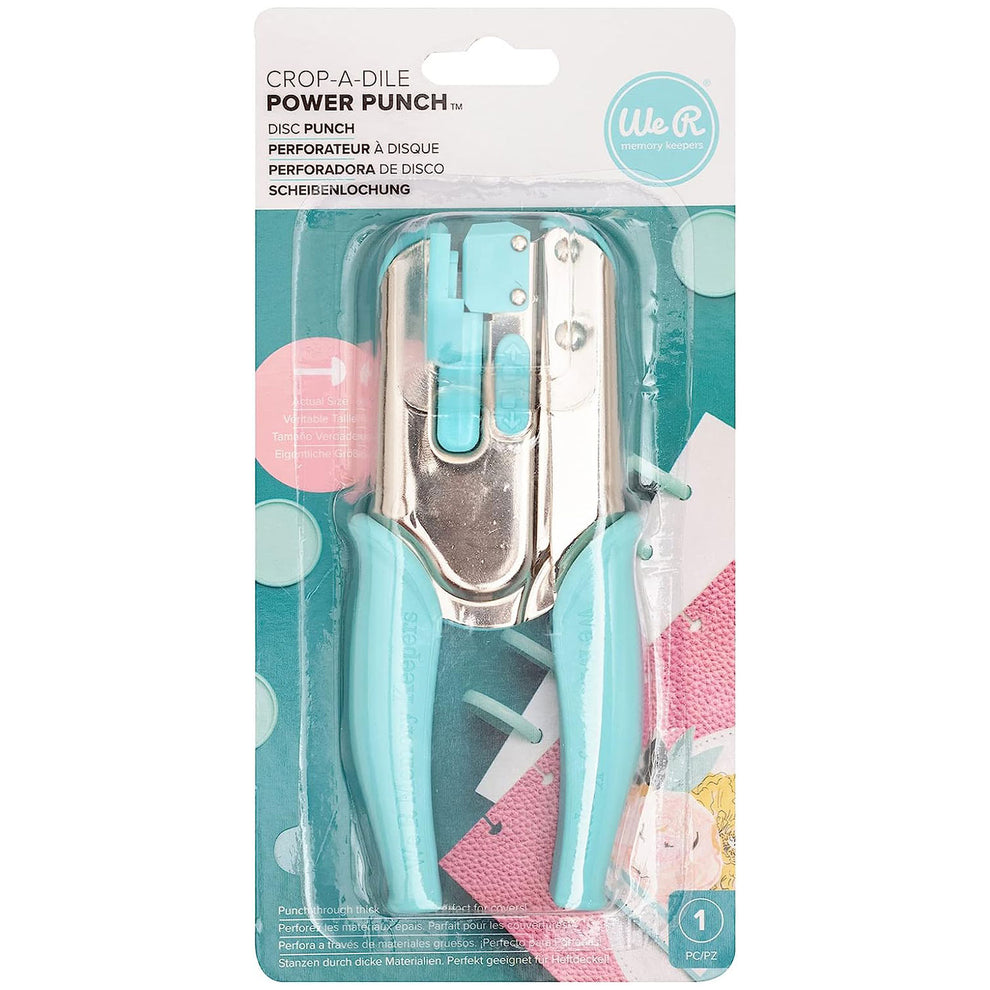 We R Makers Crop-A-Dile Power Disc Punch – American Crafts