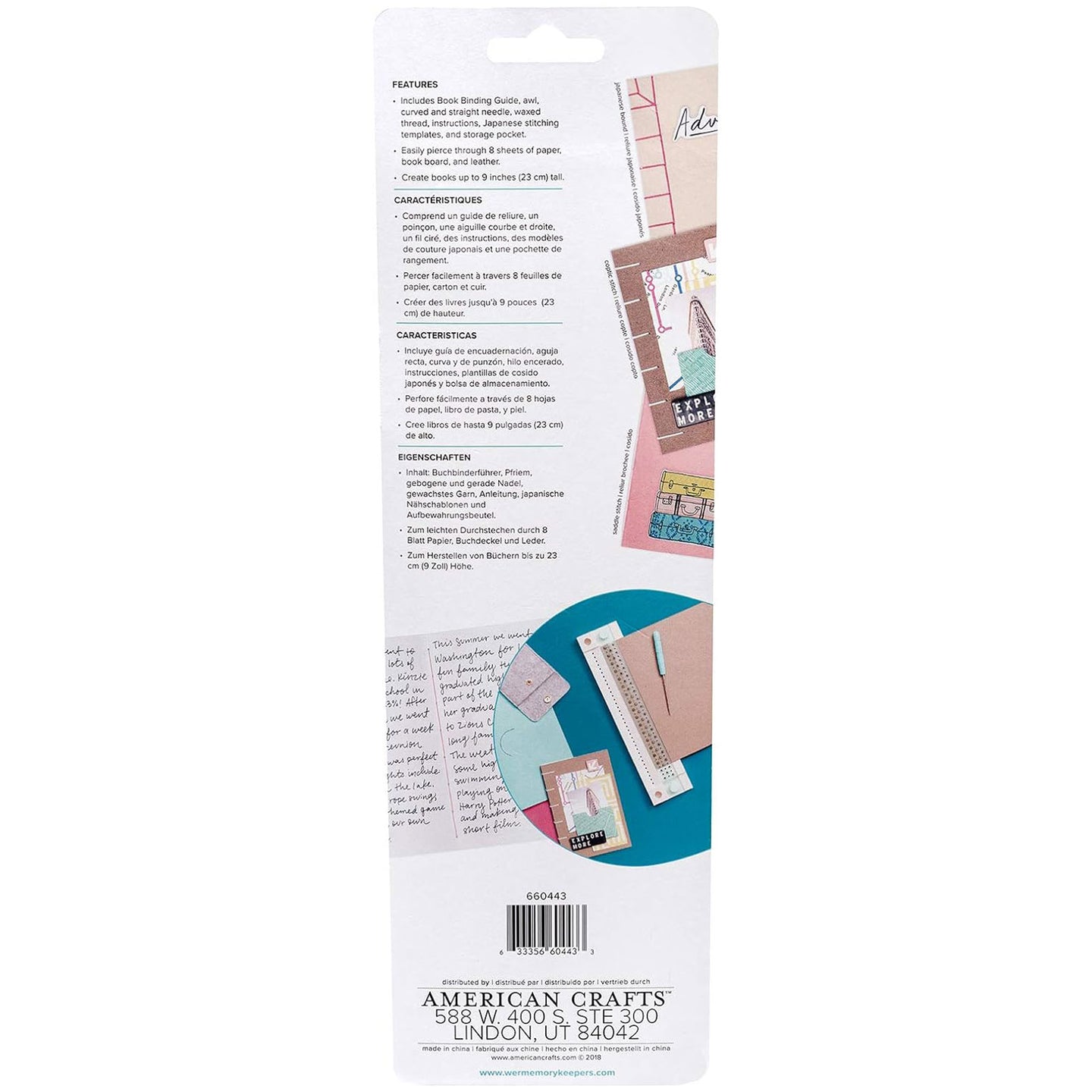 We R Makers Journal Book Binding Punch Guide Set – American Crafts
