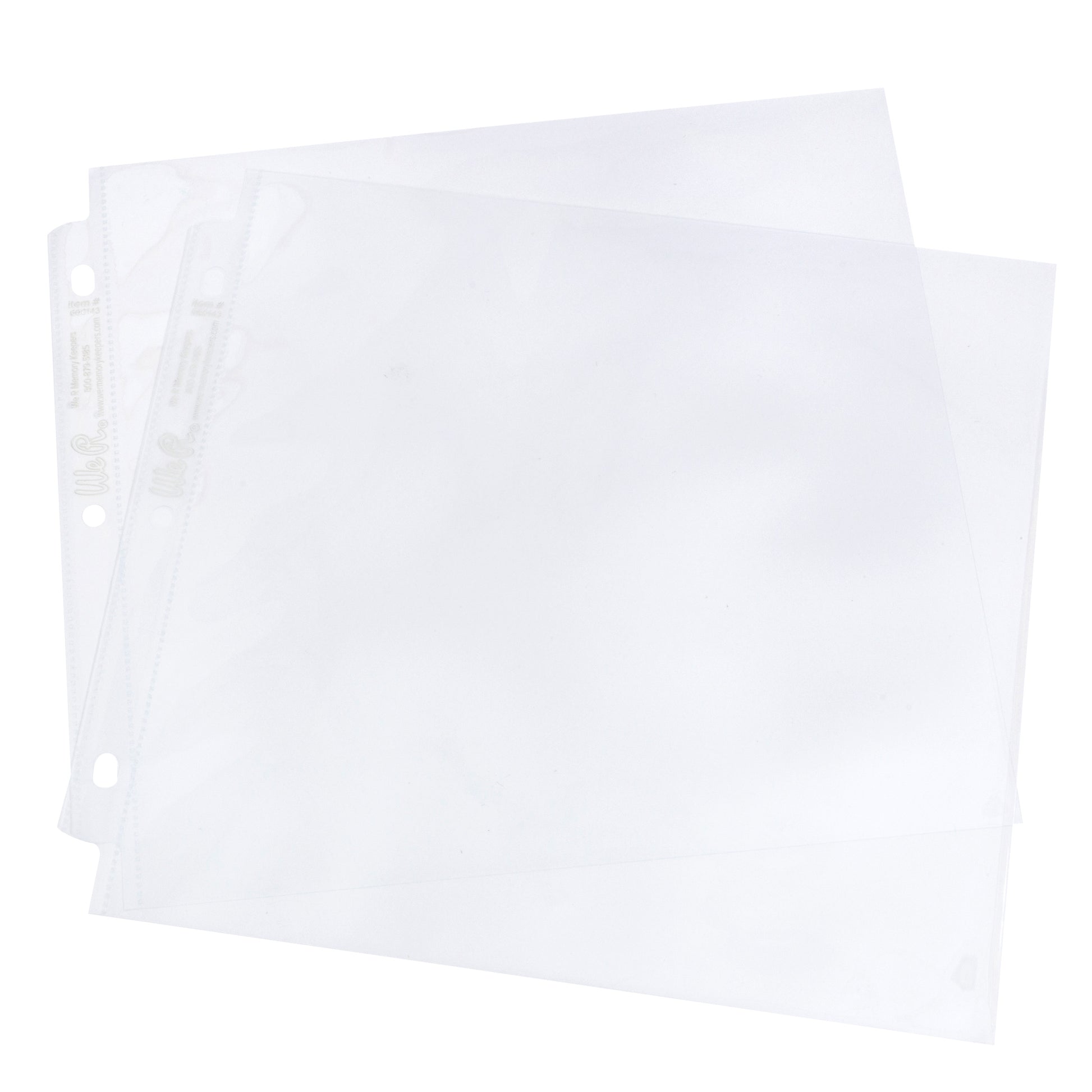 We R Makers 8x8 Non-Glare Page Protectors - 25 Pack – American Crafts
