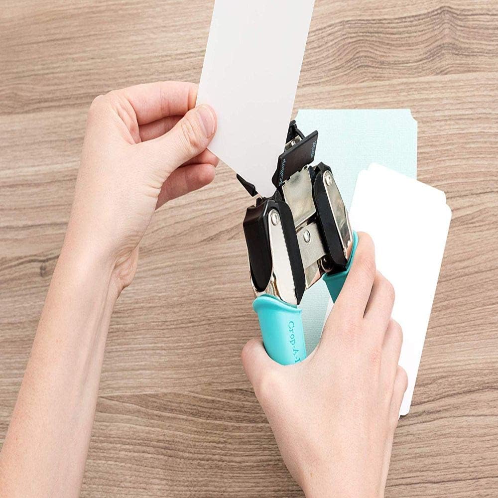 We R Makers Crop-A-Dile Stub & Scallop Corner Chomper – American Crafts