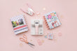 We R Disc Cinch Book Binding Tool-White/Pink – American Crafts