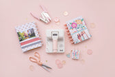We R Disc Cinch Book Binding Tool-White/Pink – American Crafts