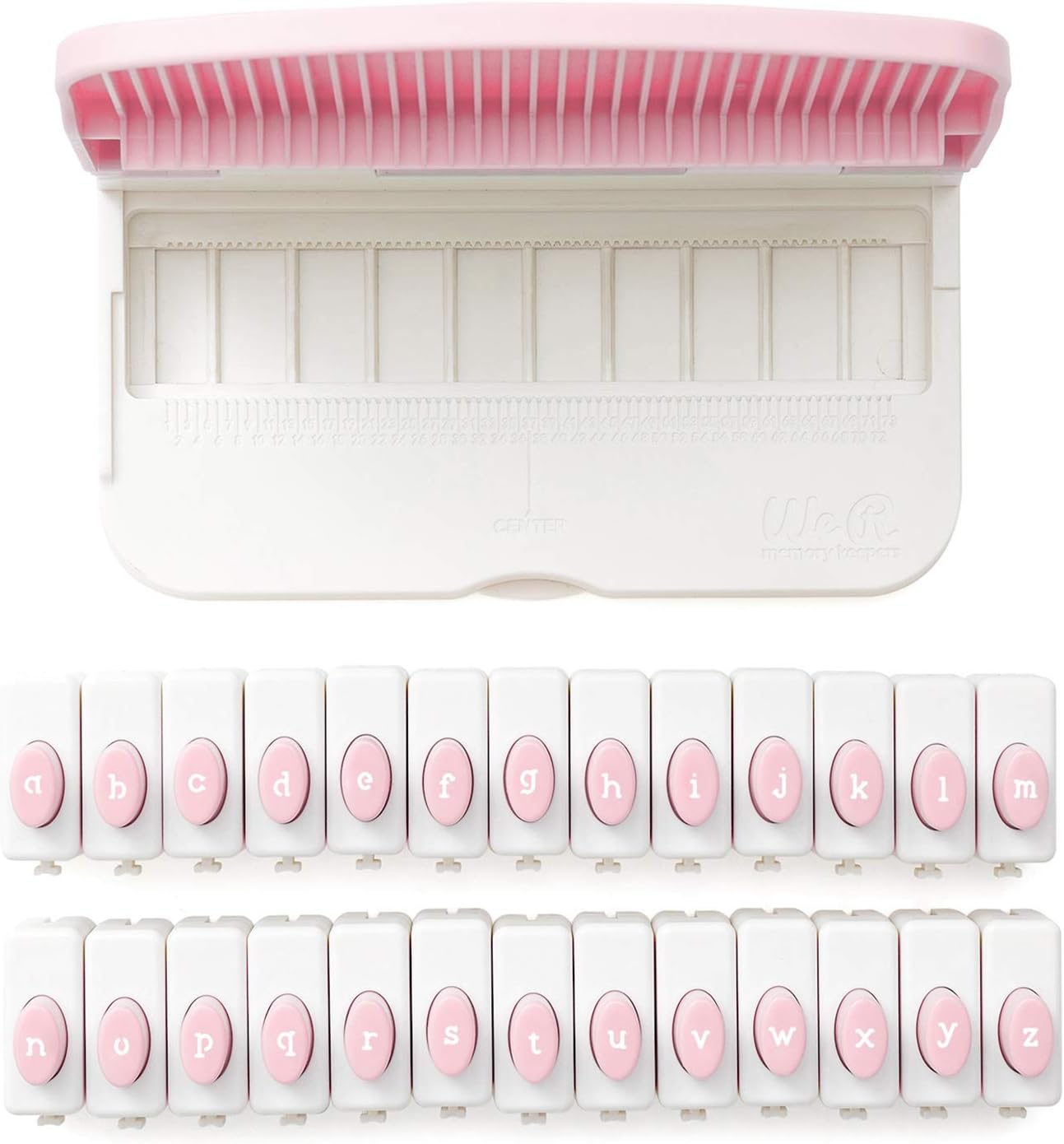 We R Makers Lower Case Alphabet Punch Board – American Crafts