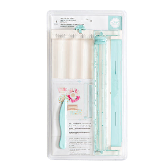 We R Makers Trim & Score Board with Two Titanium Blades – American Crafts