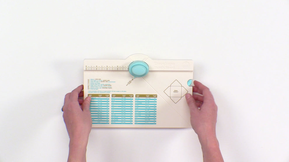 We R Makers Mini Envelope Punch Board – American Crafts