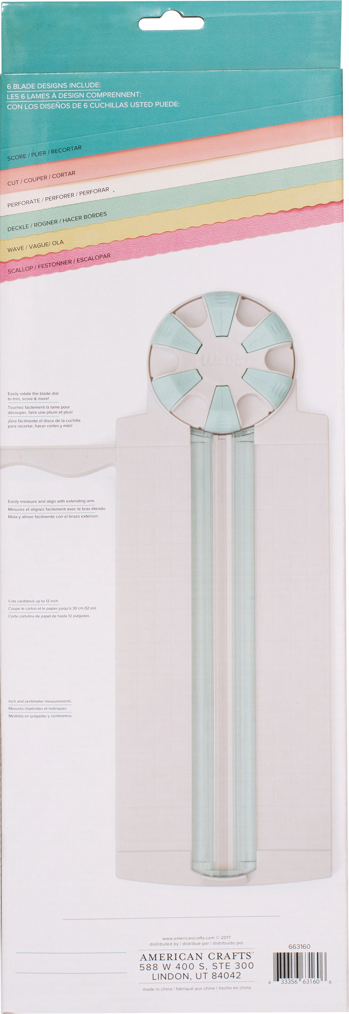 We R Memory Keepers Dial Trimmer-7 Pieces – American Crafts